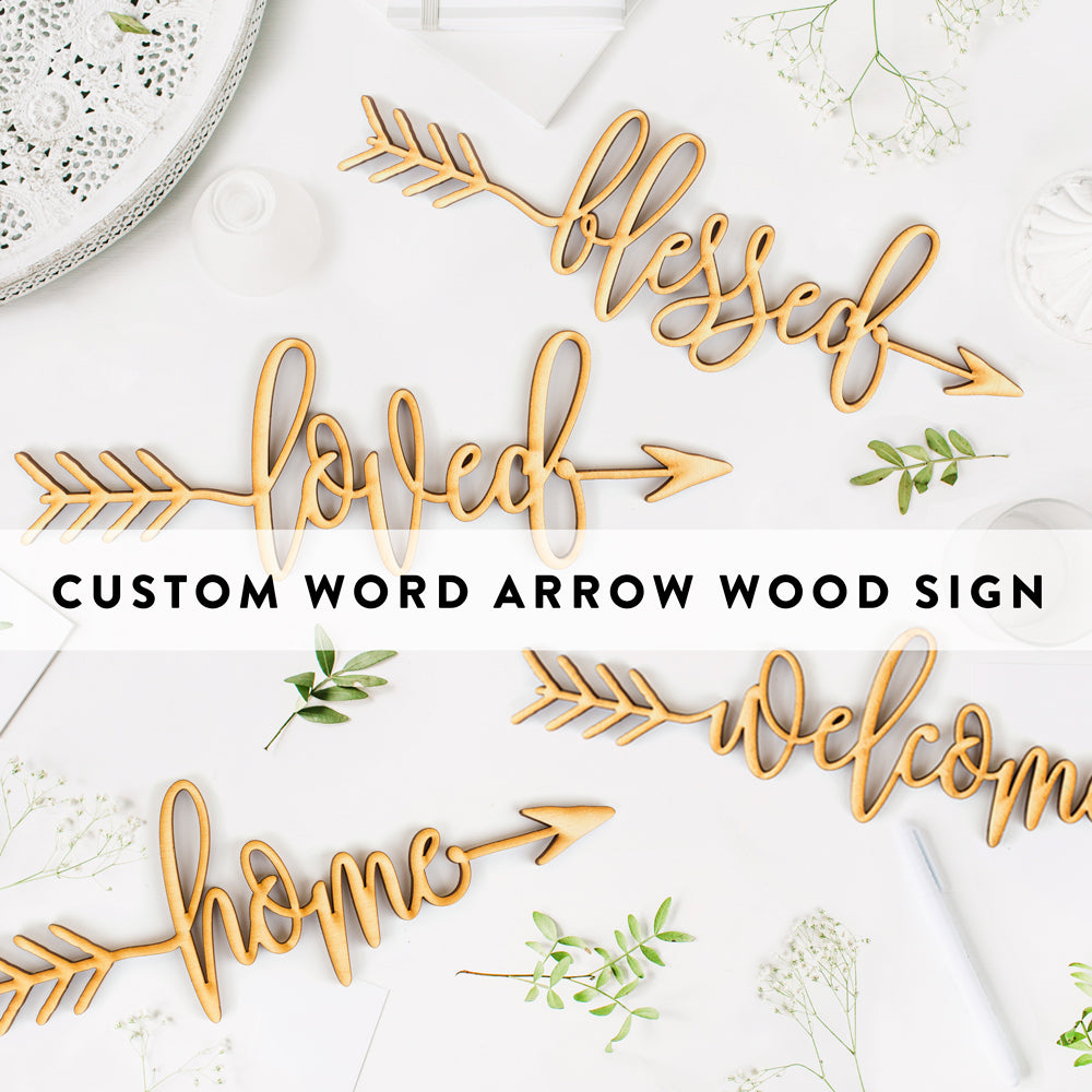 Custom Word Signs - Woodums